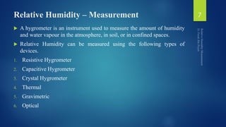 Relative Humidity Measurement | PDF