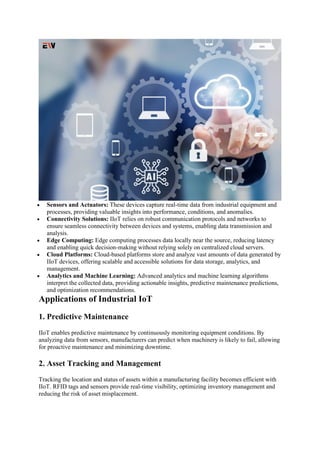 Industrial IoT: Applications, Benefits, And Challenges | Enterprise Wired | PDF