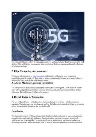 Industrial IoT: Applications, Benefits, And Challenges | Enterprise Wired | PDF