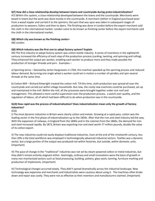 CBSE Class X Industrialisation Notes | PDF