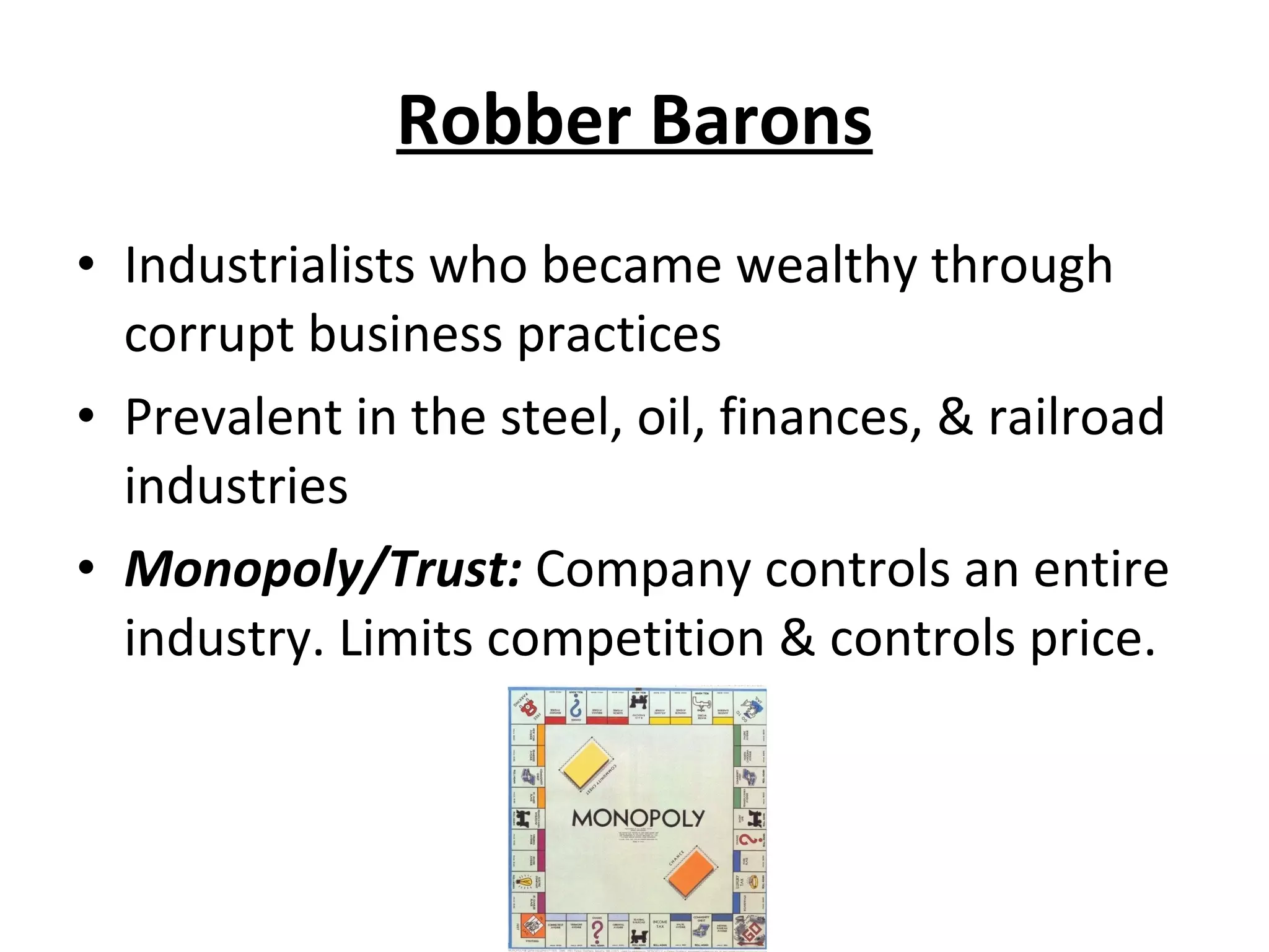 Industrialists Of The Gilded Age | PPT