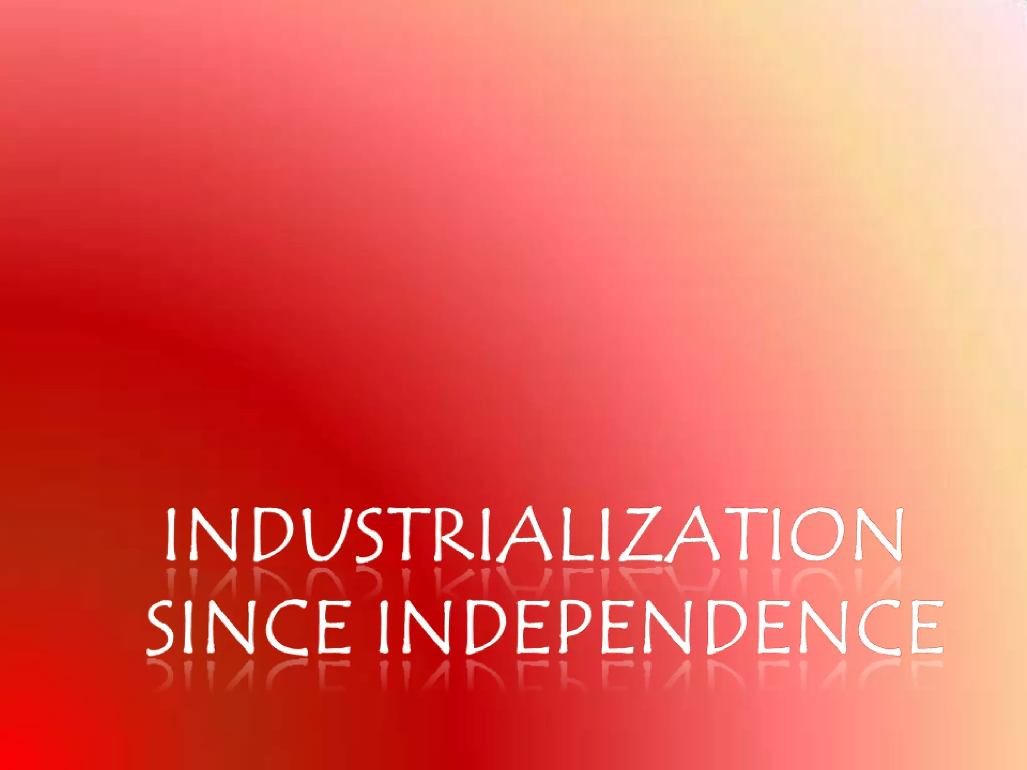Industrialization | PPTX