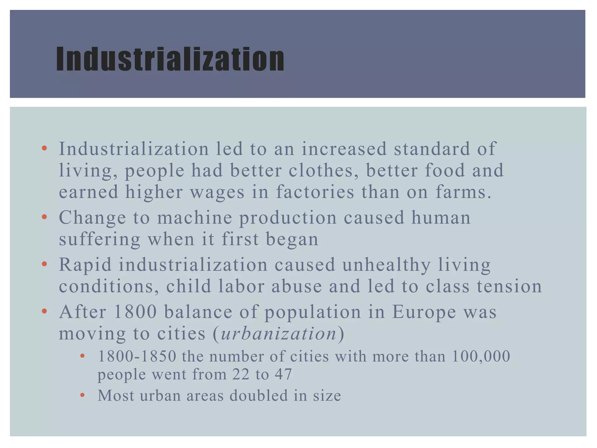 Industrialization | PPTX
