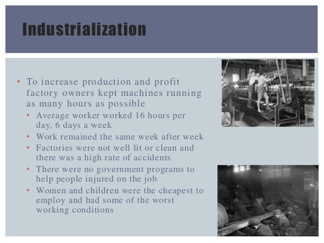Industrialization