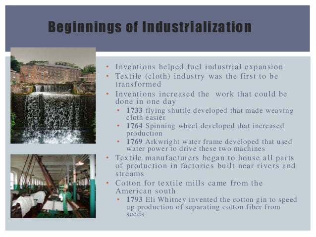 Industrialization