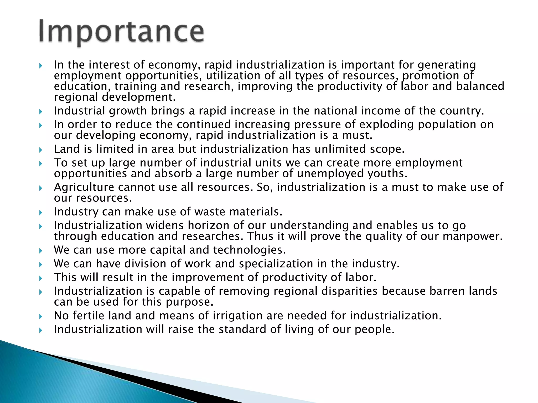 Industrialization | PPTX