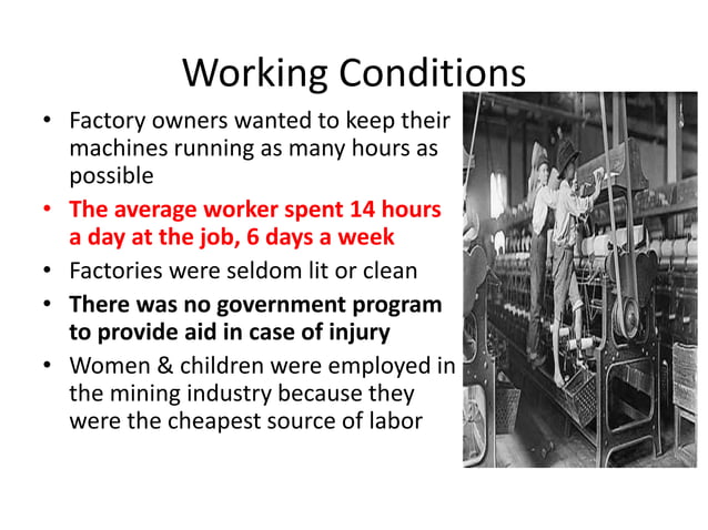 Social Effects of the Industrial Revolution | PPTX | Economy | Business ...