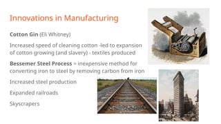 Industrialization in the United States of America | PPTX