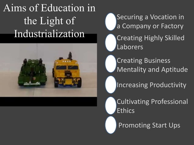 Industrialization and Education: A glance | PPTX