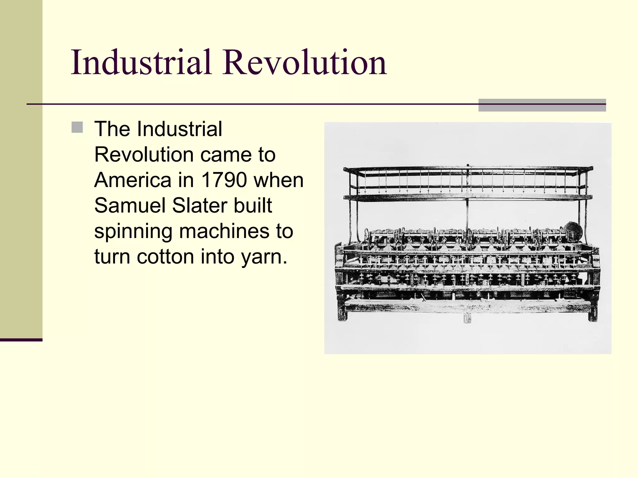 Industrialization and immigration | PPT