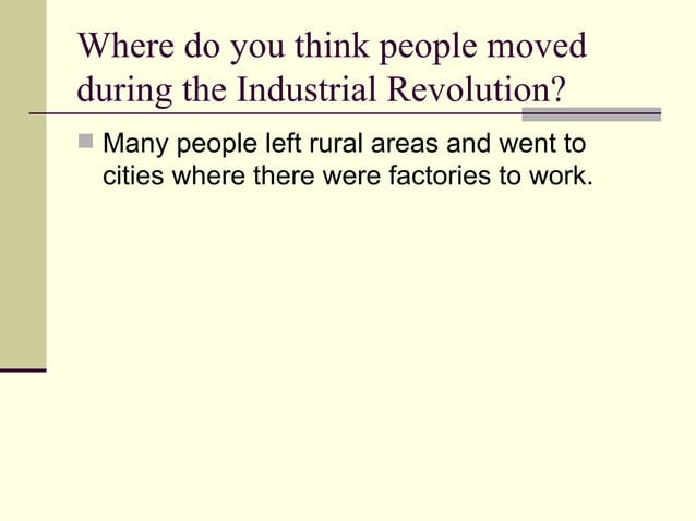 Industrialization and immigration | PPT