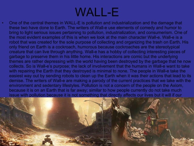 Wall-E Presentation | PPT