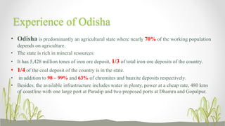 Industrialization and protest movements in orissa | PPTX