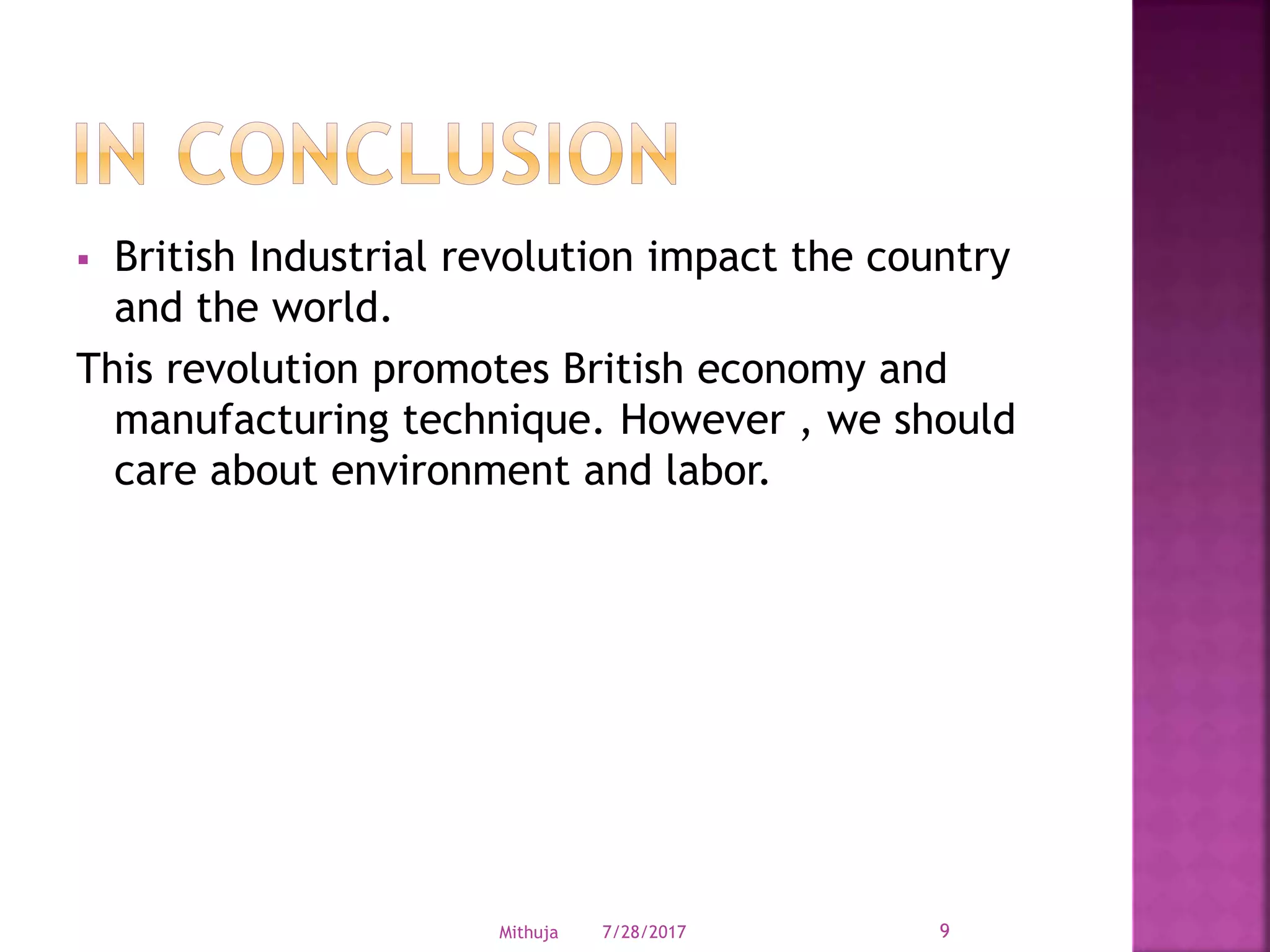 Industrialization and the development of modern civilization | PPTX