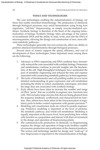 Industrialization of Biology: A roadmap to accelerate the advanced ...