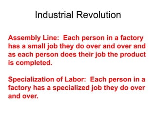 Industrialization urb good projECT PRESENTATION | PPT