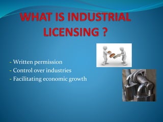 Industrial licensing | PPTX