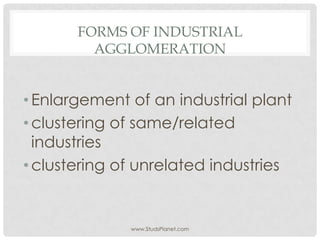 Industrial location theories 2 | PPT