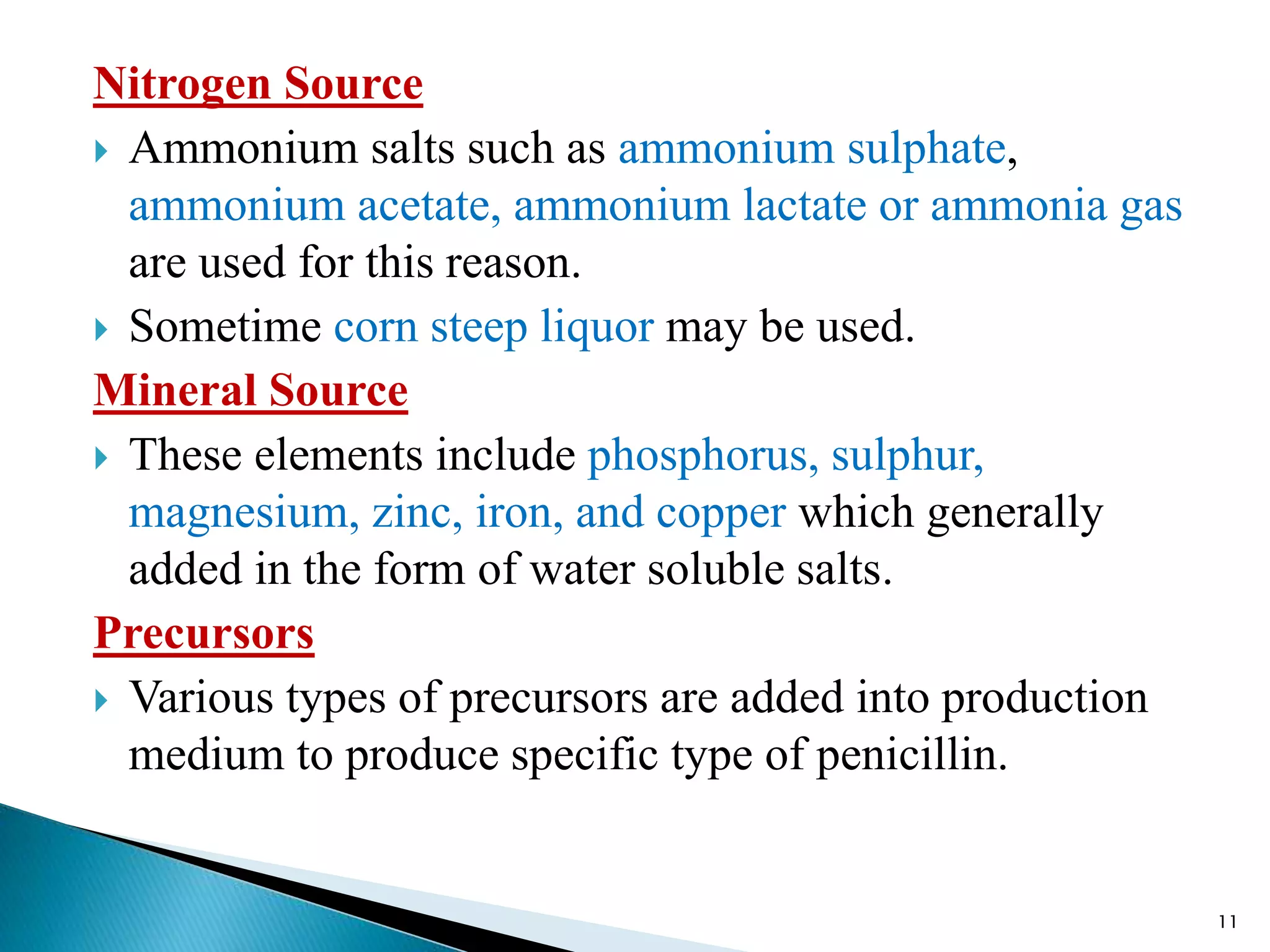 Production of Penicillin by Fermentation | PPTX