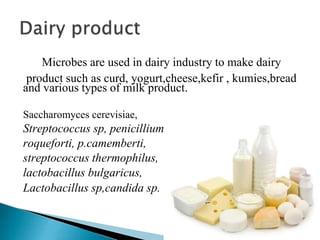 Industrially important microbes their large scale production | PPTX