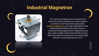 Industrial Magnetron Suppliers In India.pptx
