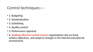 industrial management-control-ppt.pptxbhgbnjb | PPT