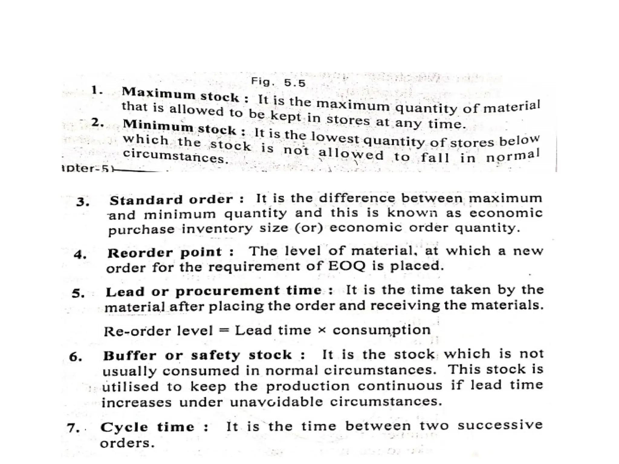 Industrial management M2 section 2 notes for section | PPTX