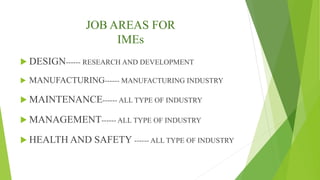 Industrial & manufacturing engg | PPTX