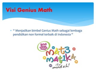 GENIUS MATH BIMBEL | PPTX