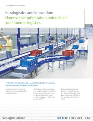 Industrial Material Handling Solutions & Logistics Overview | PDF