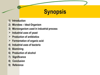 Industrial microbiology | PPT
