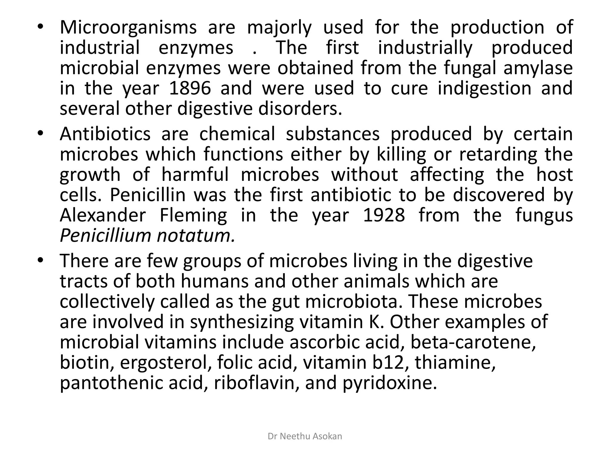 Industrial microbiology | PPTX