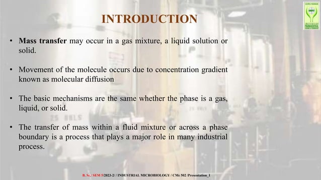industrial microbiology ppt.pptx | Chemistry | Science