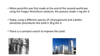 Industrial microorganisms and product formation | PPTX