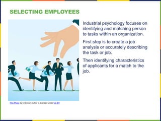 Industrial Organizational Psychology | PPTX