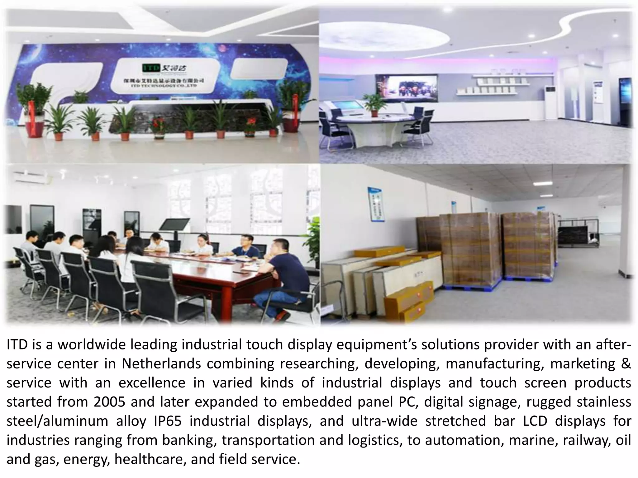 Industrial Panel PC at ITD-Tech | PPTX | Smartphones | Consumer Electronics