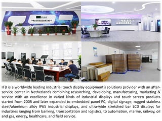 Industrial Panel PC at ITD-Tech | PPTX | Smartphones | Consumer Electronics