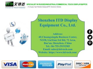 Industrial Panel PC at ITD-Tech | PPTX | Smartphones | Consumer Electronics
