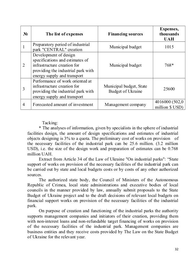 Industrial park concept