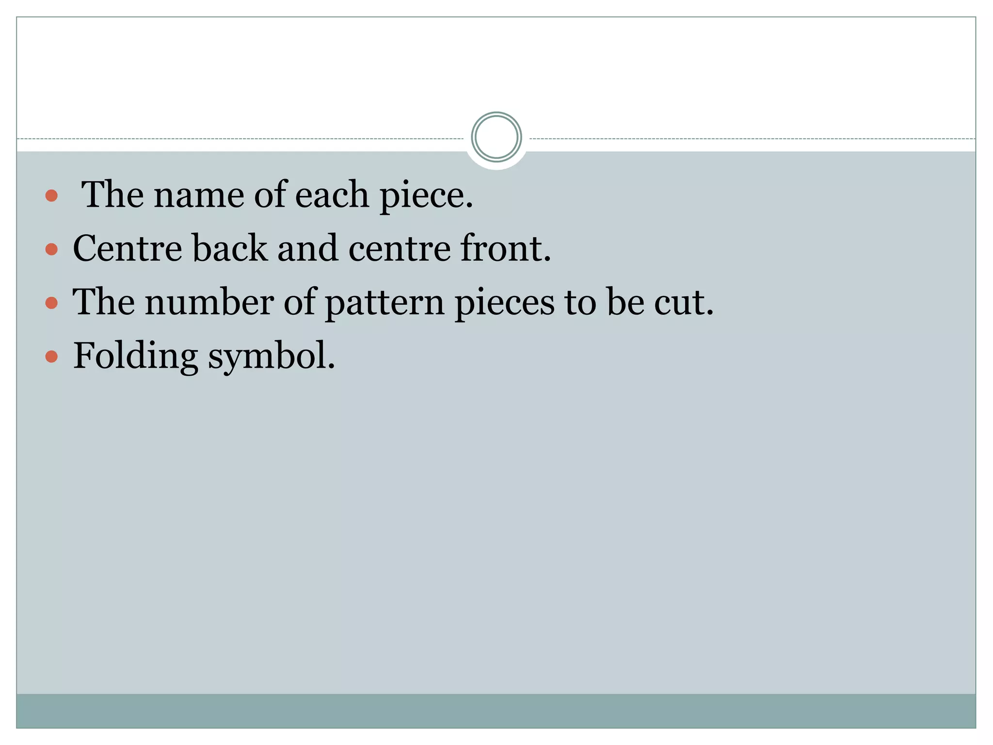 Industrial pattern making | PPTX