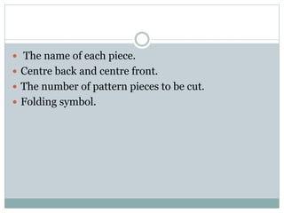 Industrial pattern making | PPTX
