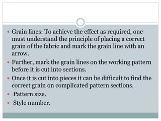 Industrial pattern making | PPTX