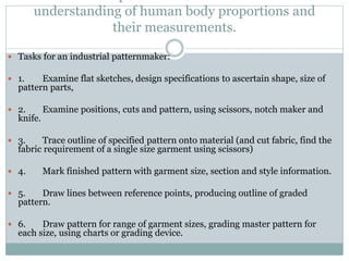 Industrial pattern making | PPTX
