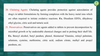 Industrial Pharmacy - 1 (Unit 2: Tablets) | B.Pharm 5th Sem | Tablet ...