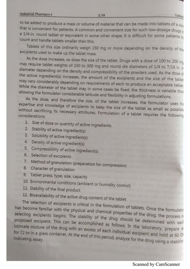 Industrial pharmacy book | PDF | Technology & Computing