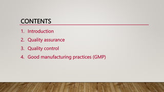 Quality management systems | PPTX