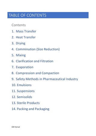 Industrial pharmacy complete notes | PDF
