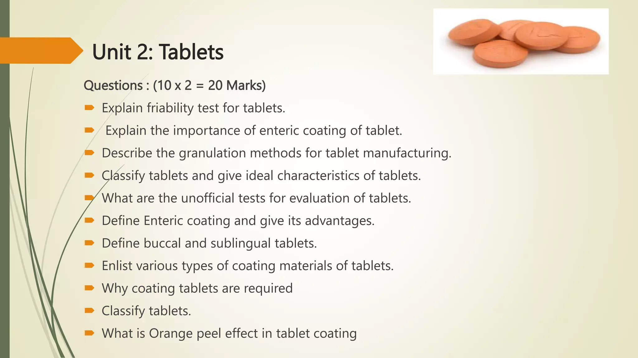 Industrial Pharmacy – I Questions.pptx