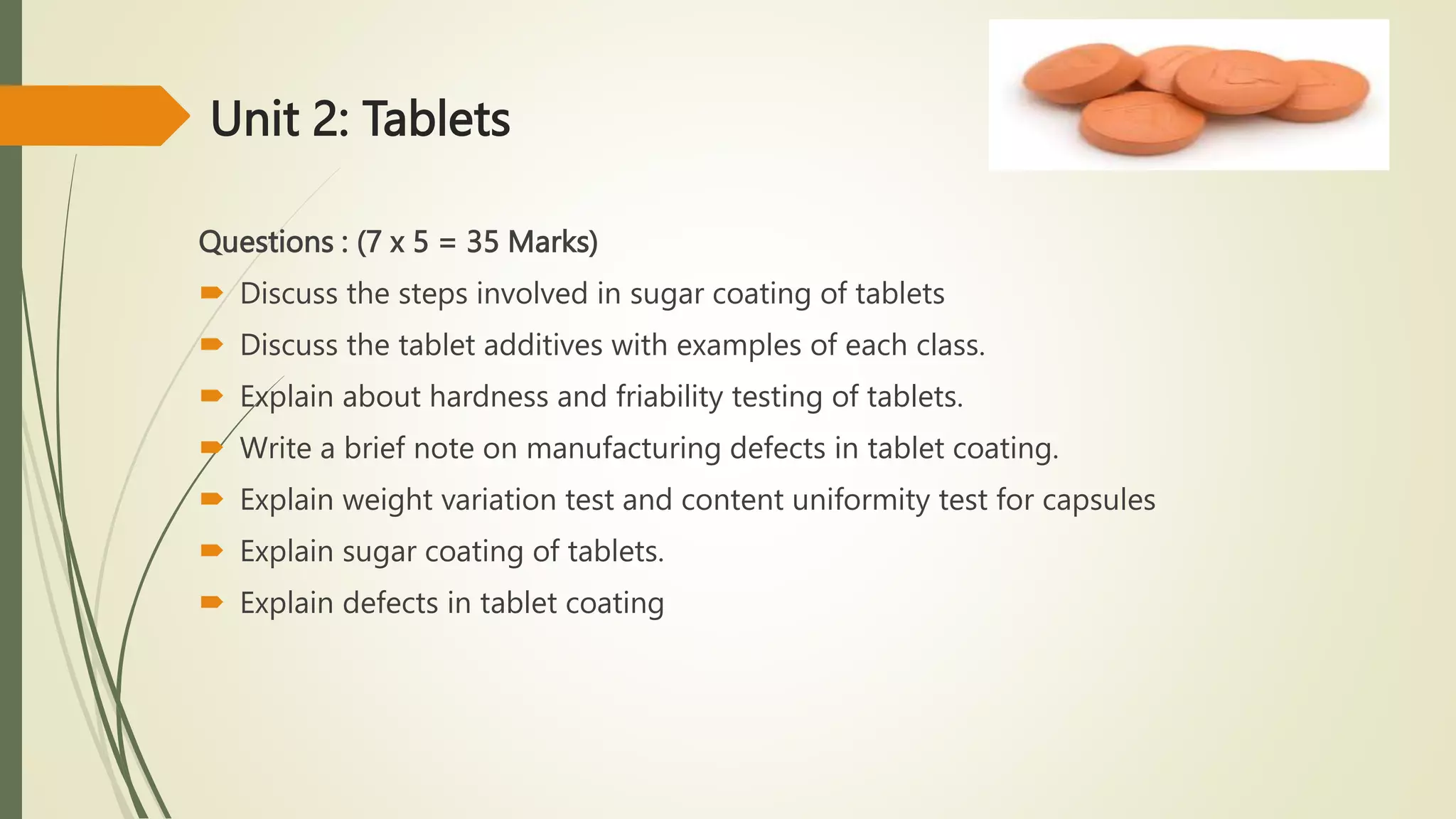 Industrial Pharmacy – I Questions.pptx