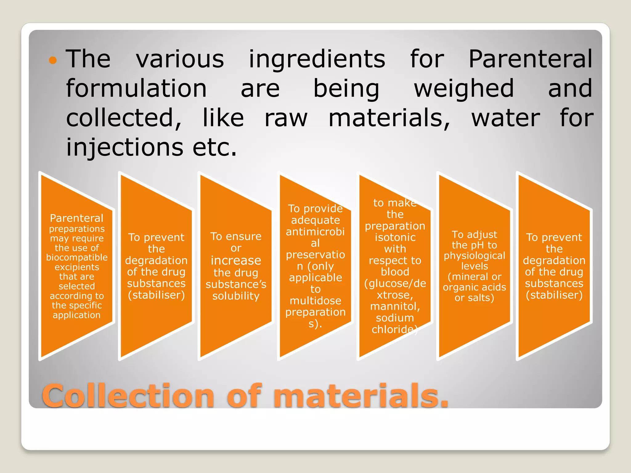 Industrial pharmacy parenteral processing | PDF